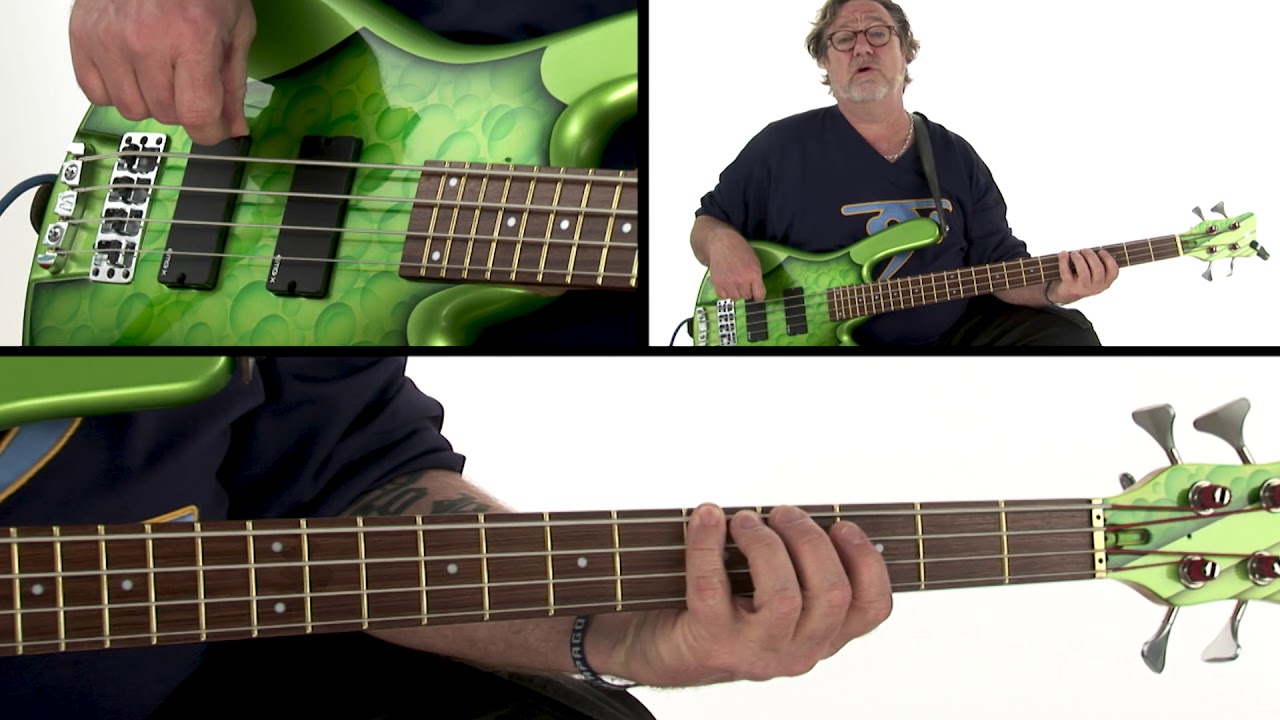 Funk Bass for Beginners - Funky Finger Jam Fast - Stu Hamm - YouTube