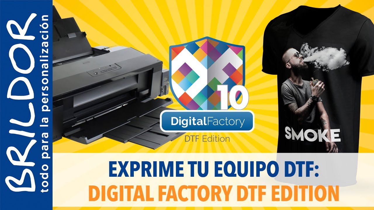 🏆 El MEJOR software DTF 🏆: RIP Cadlink Digital Factory DTF - YouTube