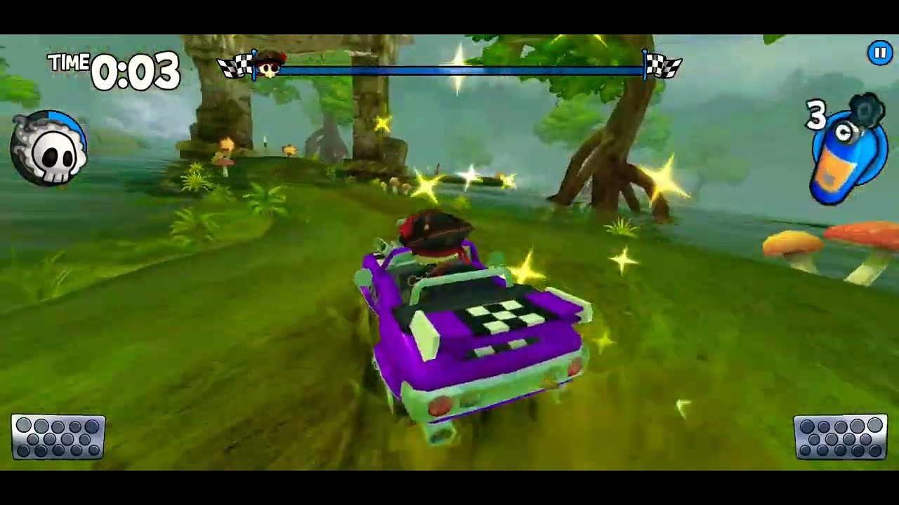 Beach Buggy Racing |Boots Blitz| Misty Marsh| - YouTube