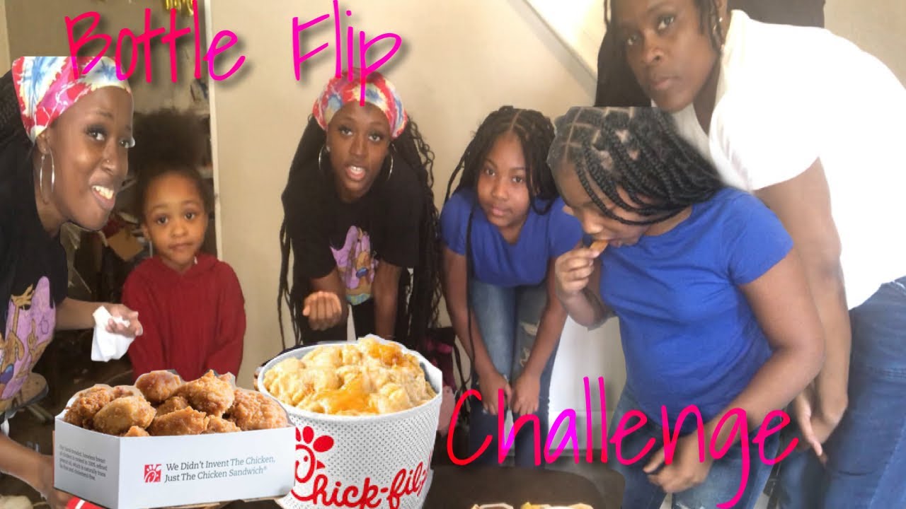 Chick-fil-A Flip Bottle Challenge - YouTube