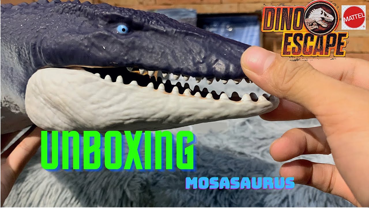 Jurassic World/Mosasaurus Mattel Unboxing-Ocean Protector _ Unexpected ...