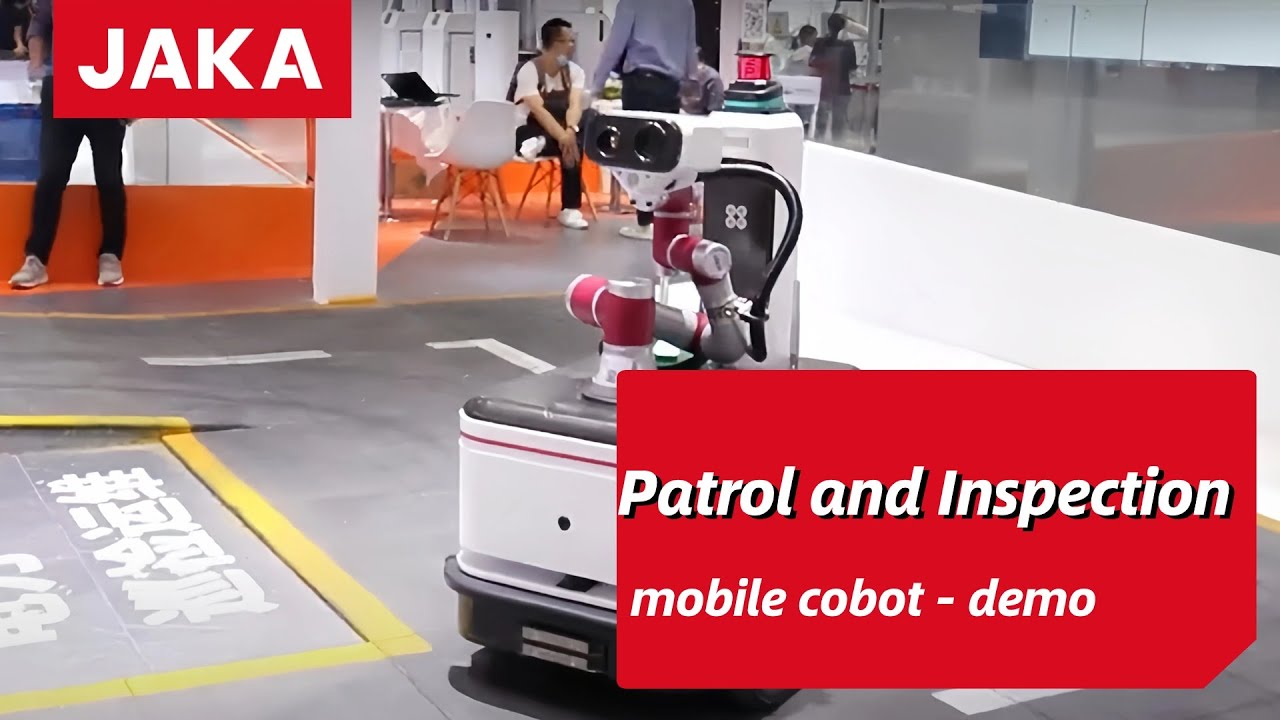 Mobile Cobot Patrol and Inspection - demo - YouTube