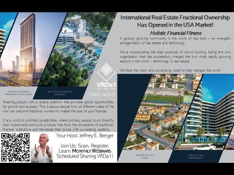 September 12, 2023 VRDa1 Presentation - Get Tokenized - YouTube