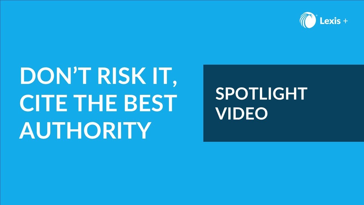 Cite the Best Authority - YouTube
