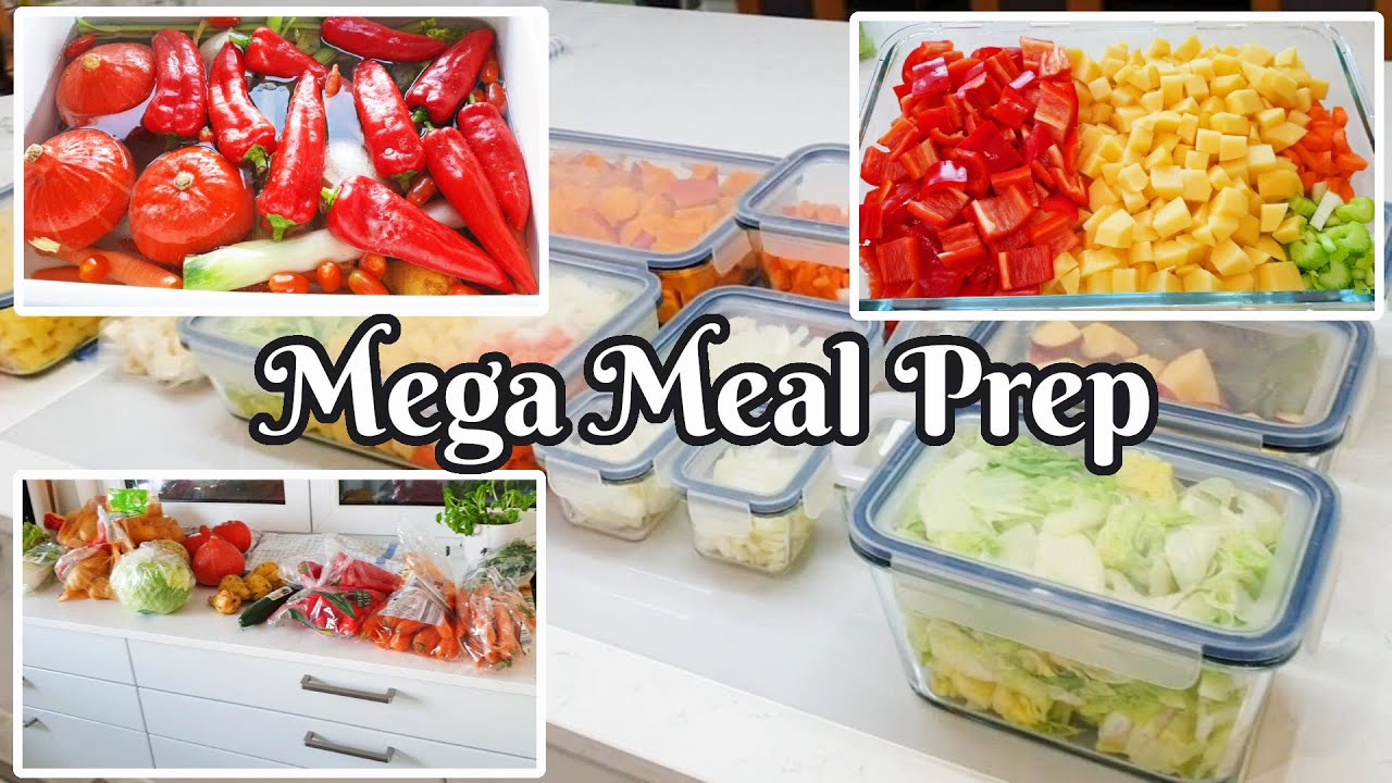 Mega Meal Prep - YouTube