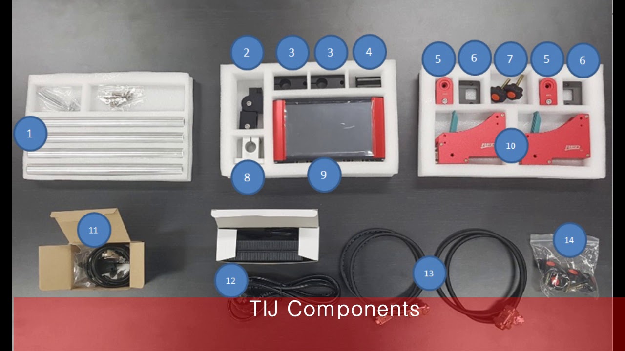[RED SERIES MARKING]TIJ 2 head setting - YouTube