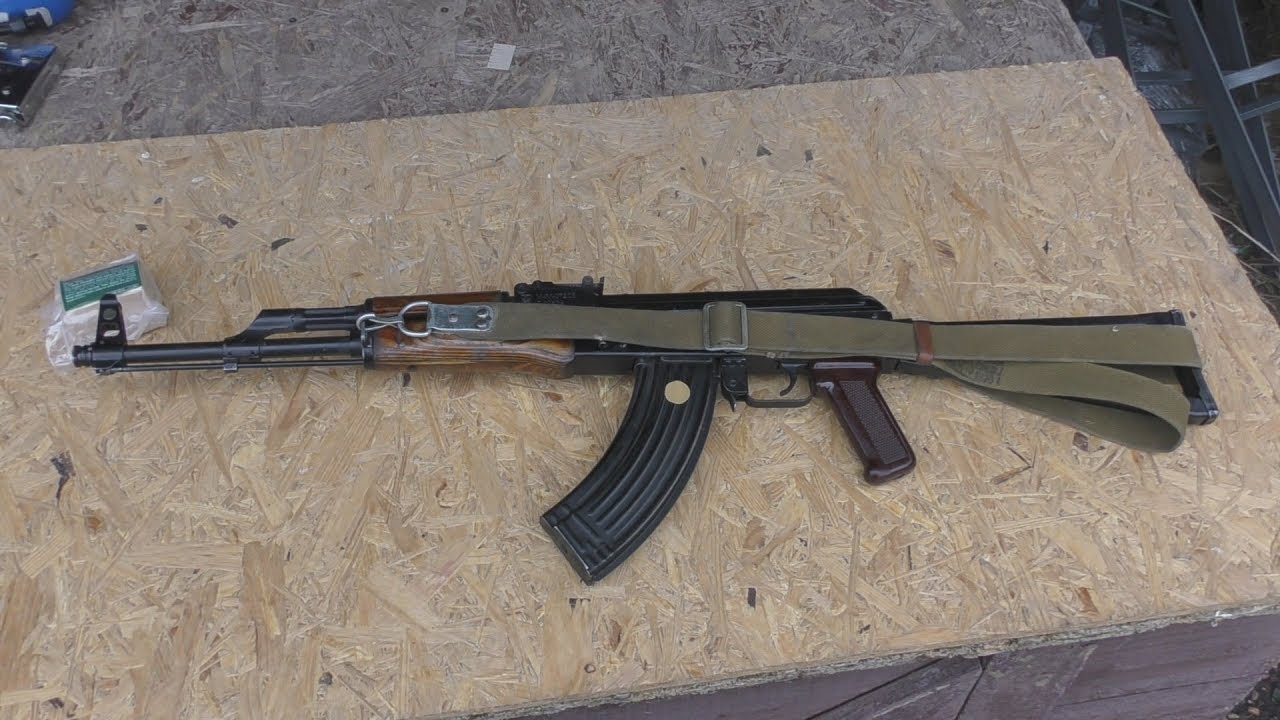 Обзор и стрельба из охотничьего карабина МКМ-072Сб АКМ 1963 / MKM-072Sb ...