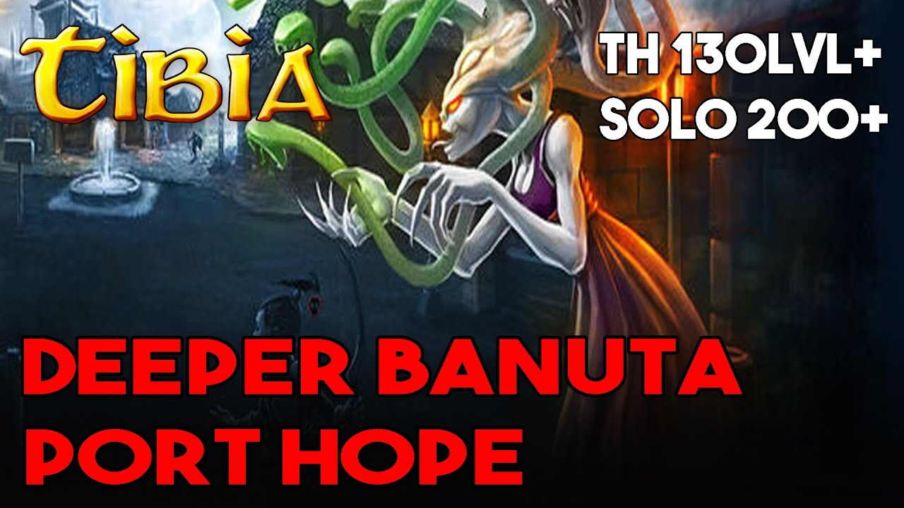 W GŁEBOKICH PODZIEMIACH BANUTY - Tibia - Deeper Banuta Exp & Profit ...