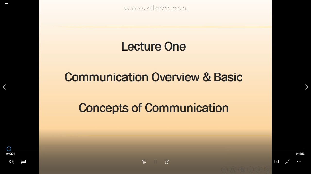 communication - YouTube