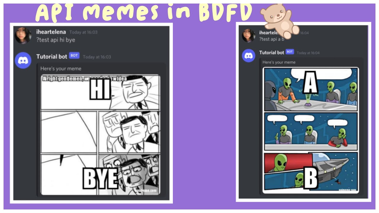 How to use API’s in BDFD - YouTube