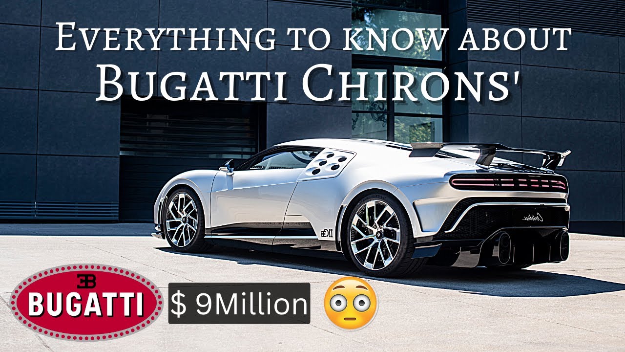 EVERYTHING to know about Bugatti Chiron Variants - Chiron Sport, DIVO ...
