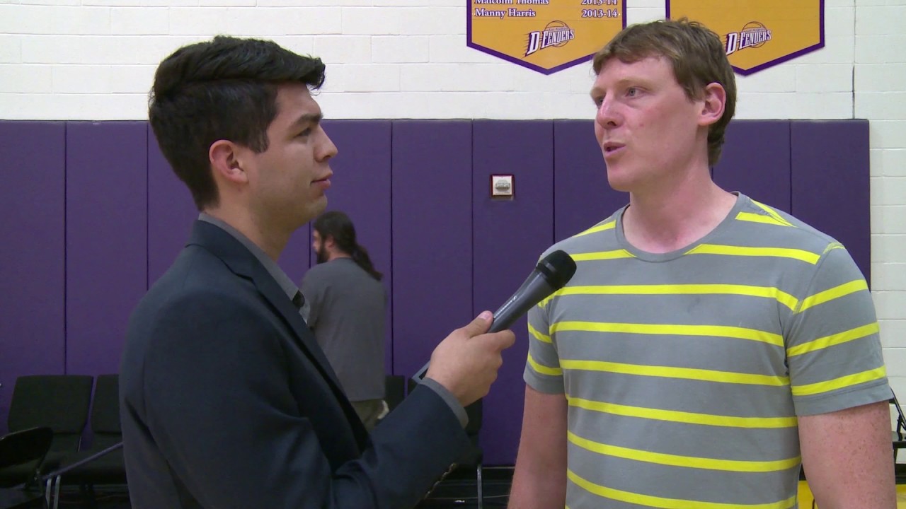 Interview: Coby Karl - 3/10/17 vs Bighorns - YouTube