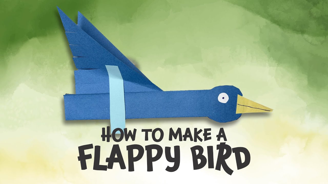 Flappy Bird Craft for Kids - YouTube
