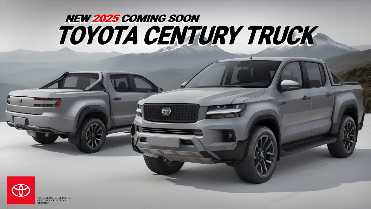 NEW 2025 TOYOTA CENTURY TRUCK? REDESIGN | Digimods DESIGN | - YouTube
