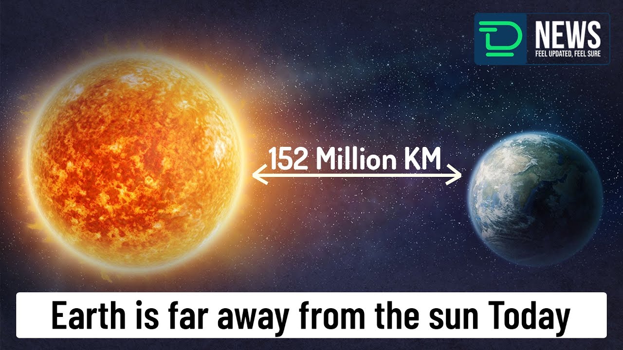 The Earth is 152 Million Km far away from the Sun today - 05.07.2022 ...