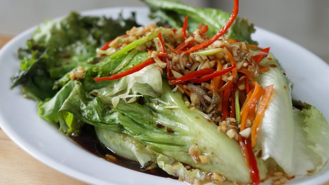 Chinese Lettuce Salad - BETTER THAN TAKEOUT | Bodian Life - YouTube