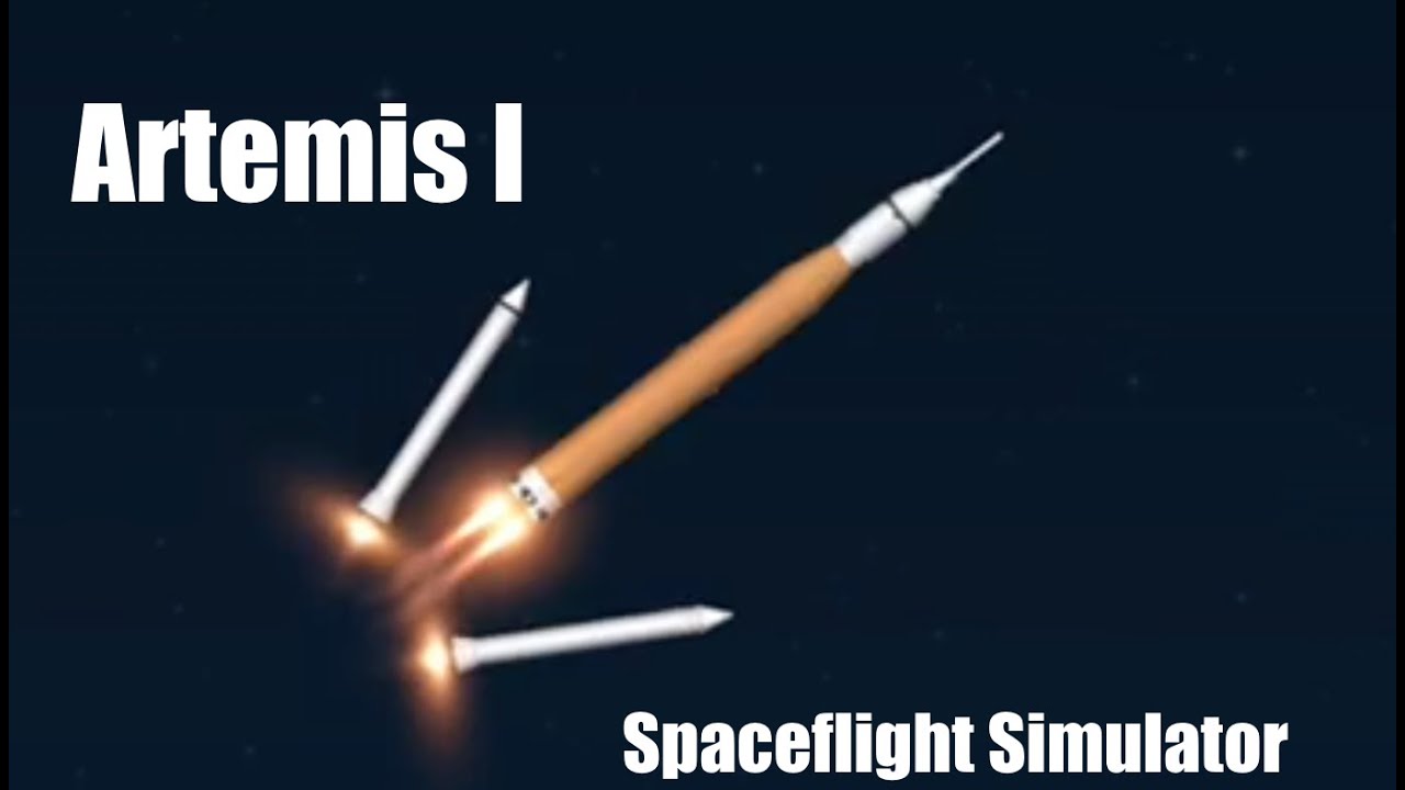 Artemis I In Spaceflight Simulator - YouTube