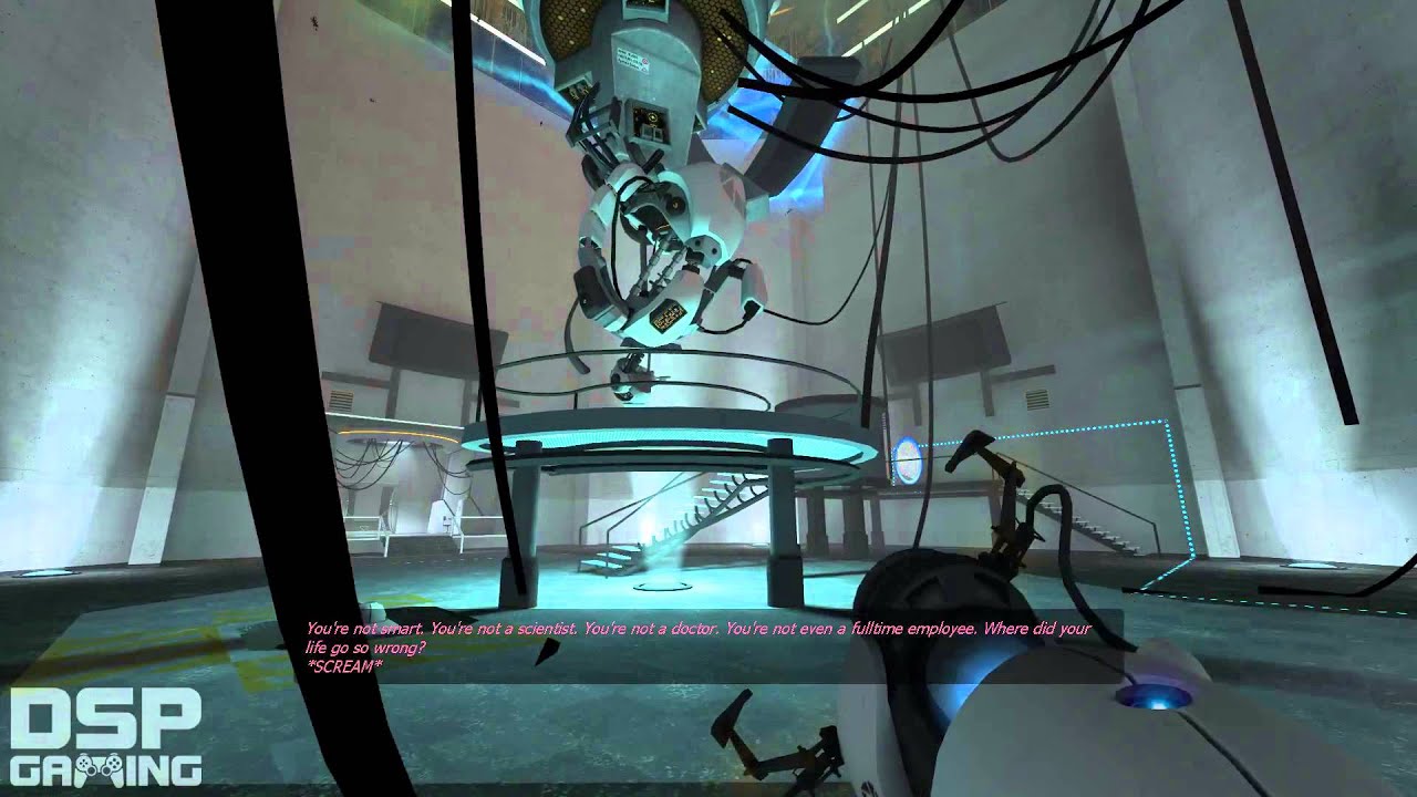 Portal (PC) playthrough pt13 (final, Epic Boss Fight!) - YouTube