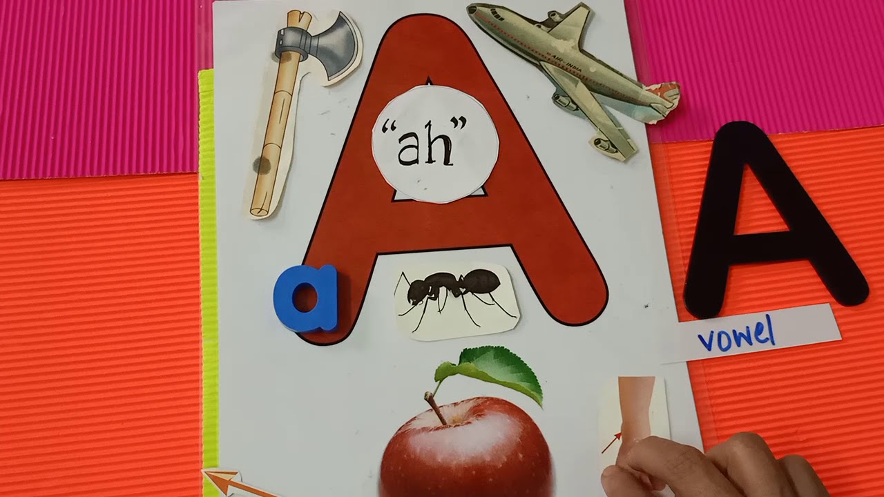 Letter 'A' - Introduction to letter sound - YouTube