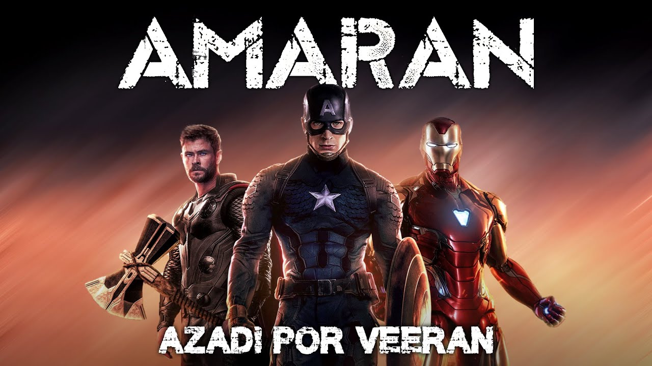 Amaran_Por Veeran (Azadi)_Trinity Edit Ironman I Captain I Thor - YouTube