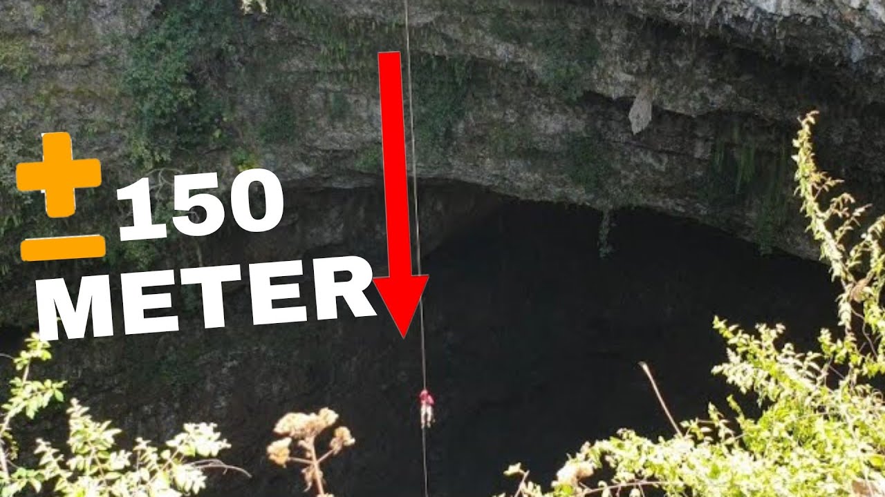 Caving Goa Luweng Ombo (terdalam se jawa) - YouTube