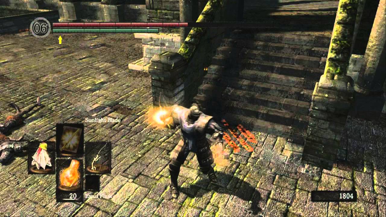 dark souls how to buff any weapon in the game - YouTube
