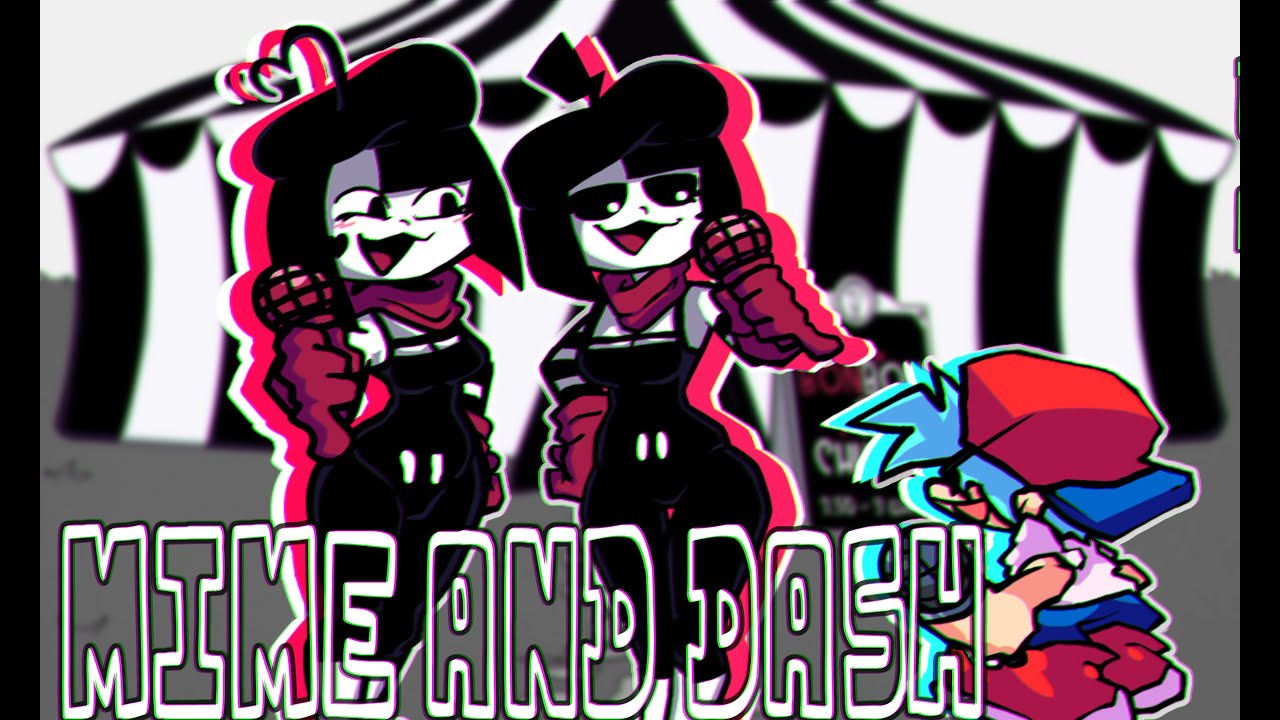 FNF Mime And Dash Mod - Mime And Dash (Fc) (97,59%) - YouTube
