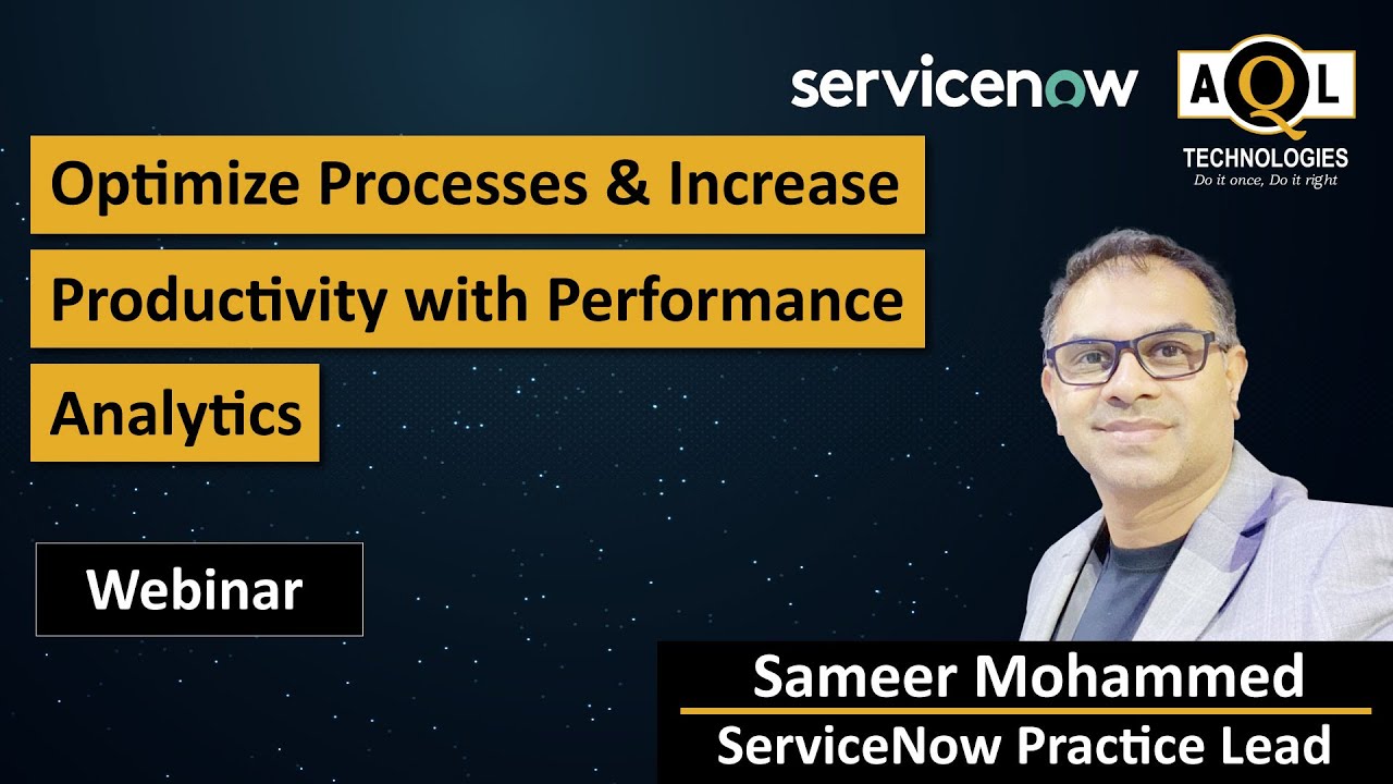 ServiceNow Webinar | Optimize Processes & Increase Productivity with ...