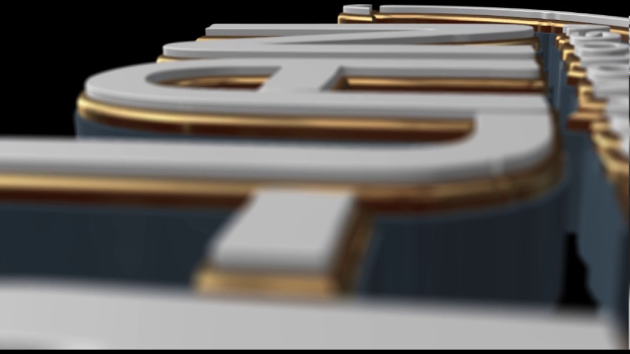 Logo Animation using Element 3D and Trapcode Particular - YouTube