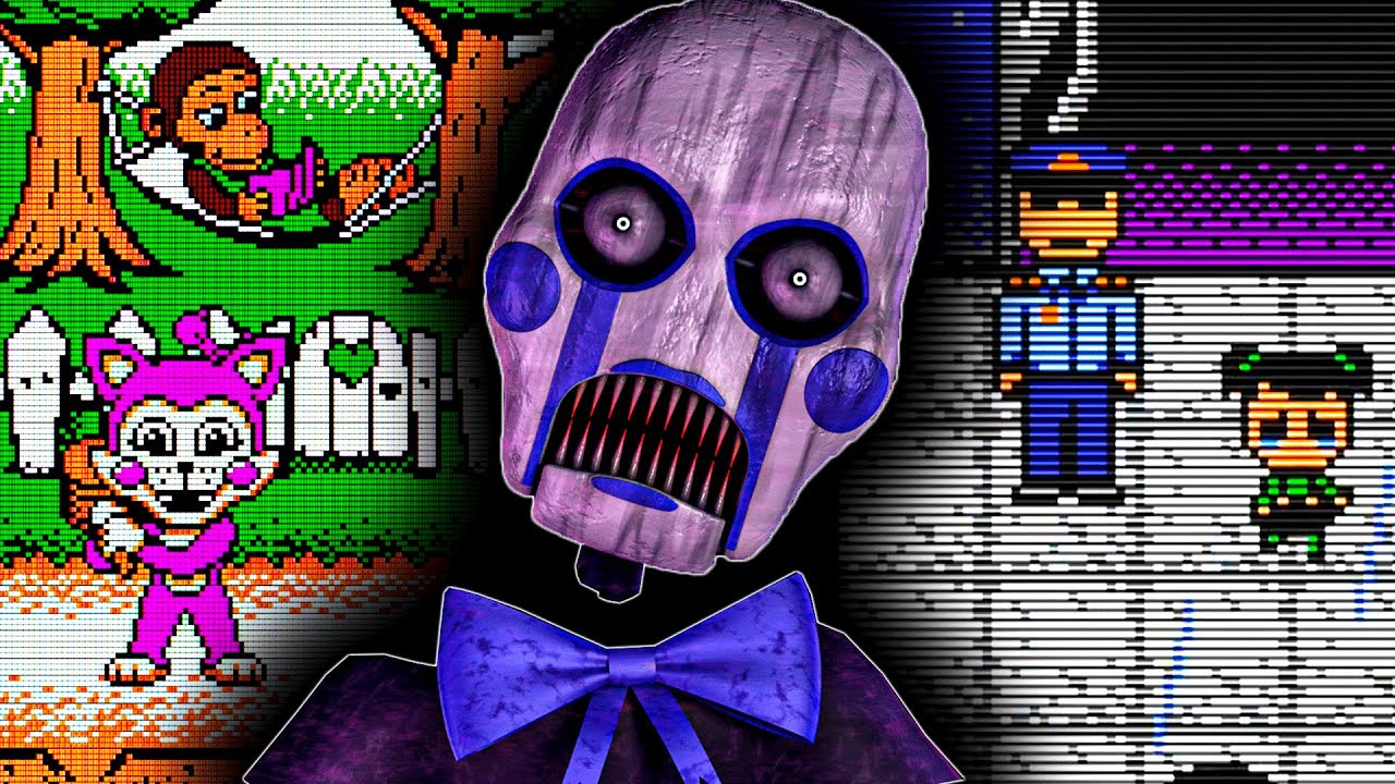 Puppet Geldi, Hüzünlü Hikaye Devam Ediyor :( | Five Nights at Candy's 3 ...