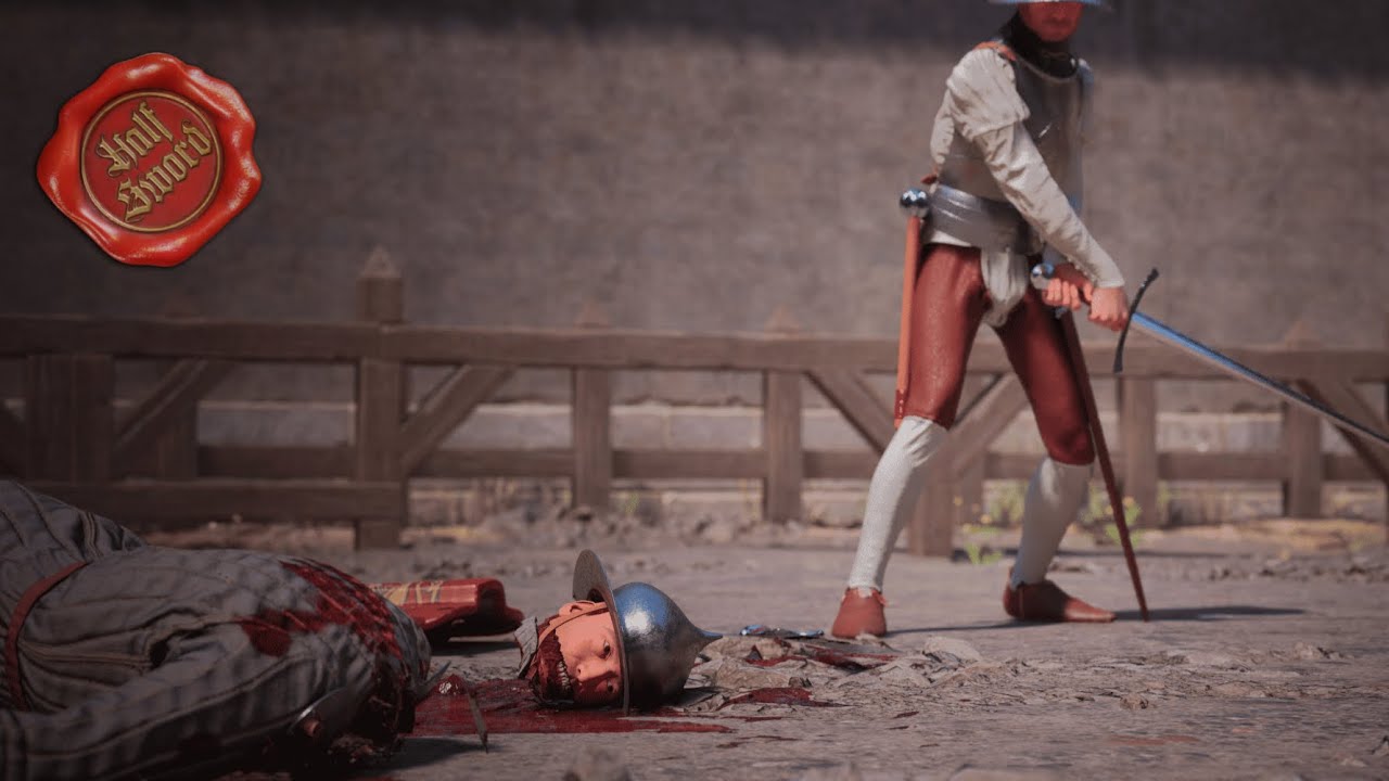 HALF SWORD BRUTAL BLOODY MATCHES! - YouTube