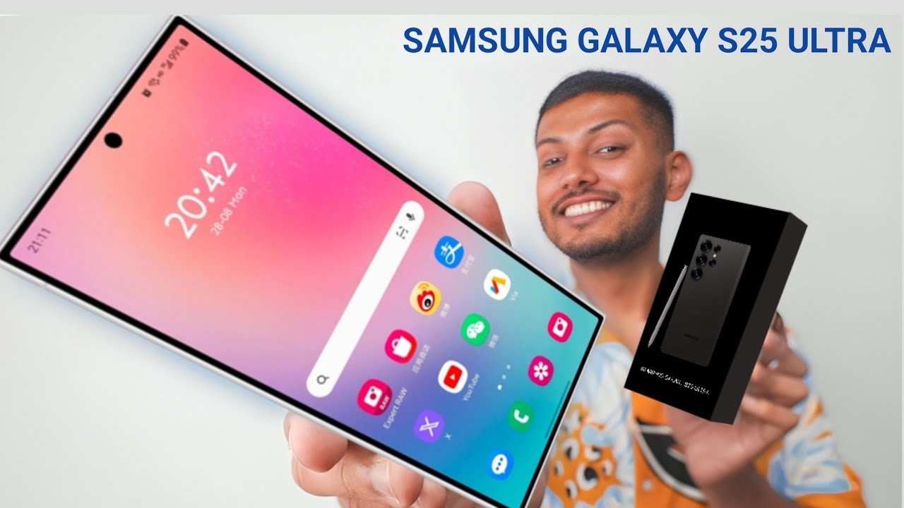 samsung galaxy s25 ultra unboxing and quick look - YouTube