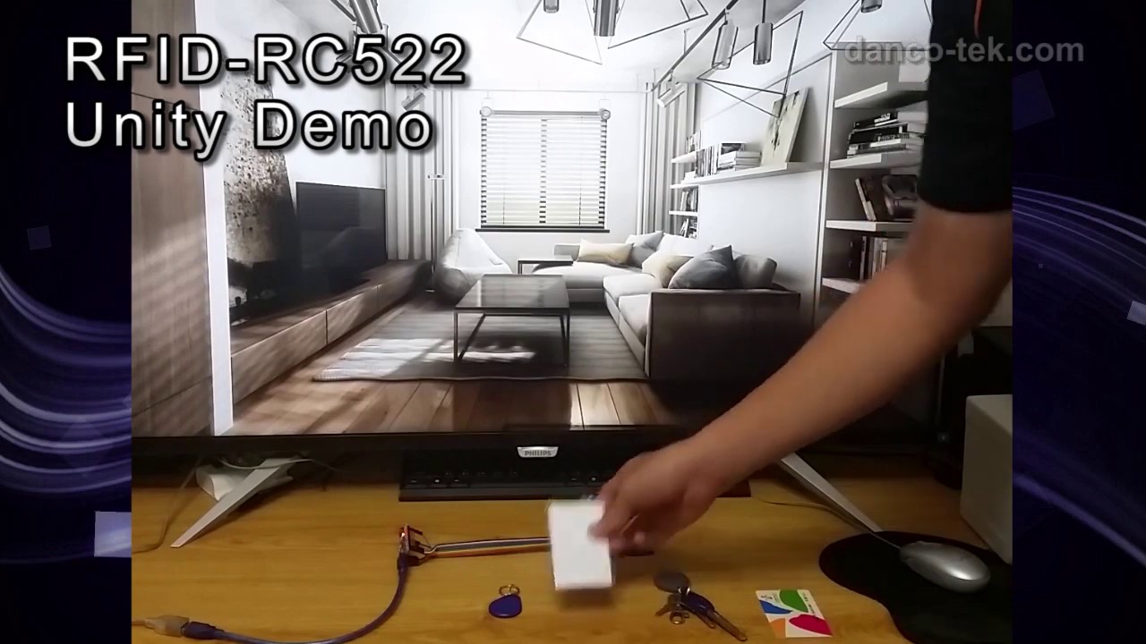 RFID with Unity demo - YouTube