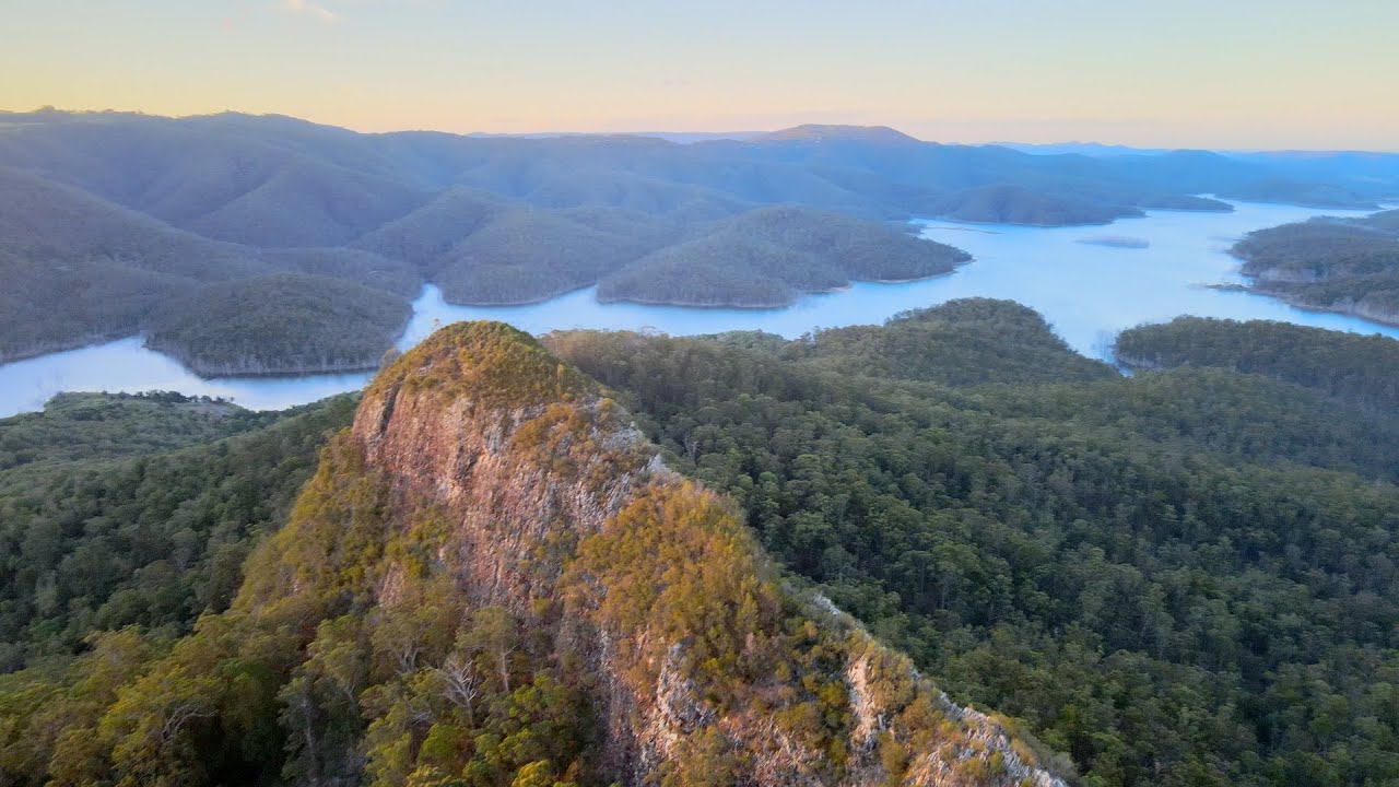 Pages Pinnacle - Gold Coast Hike - Drone footage - YouTube