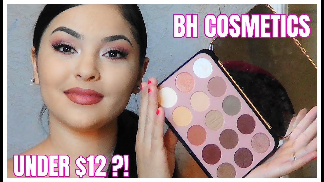 BH COSMETICS GLAM REFLECTION ROSE PALETTE EYESHADOW TUTORIAL | Everyday ...