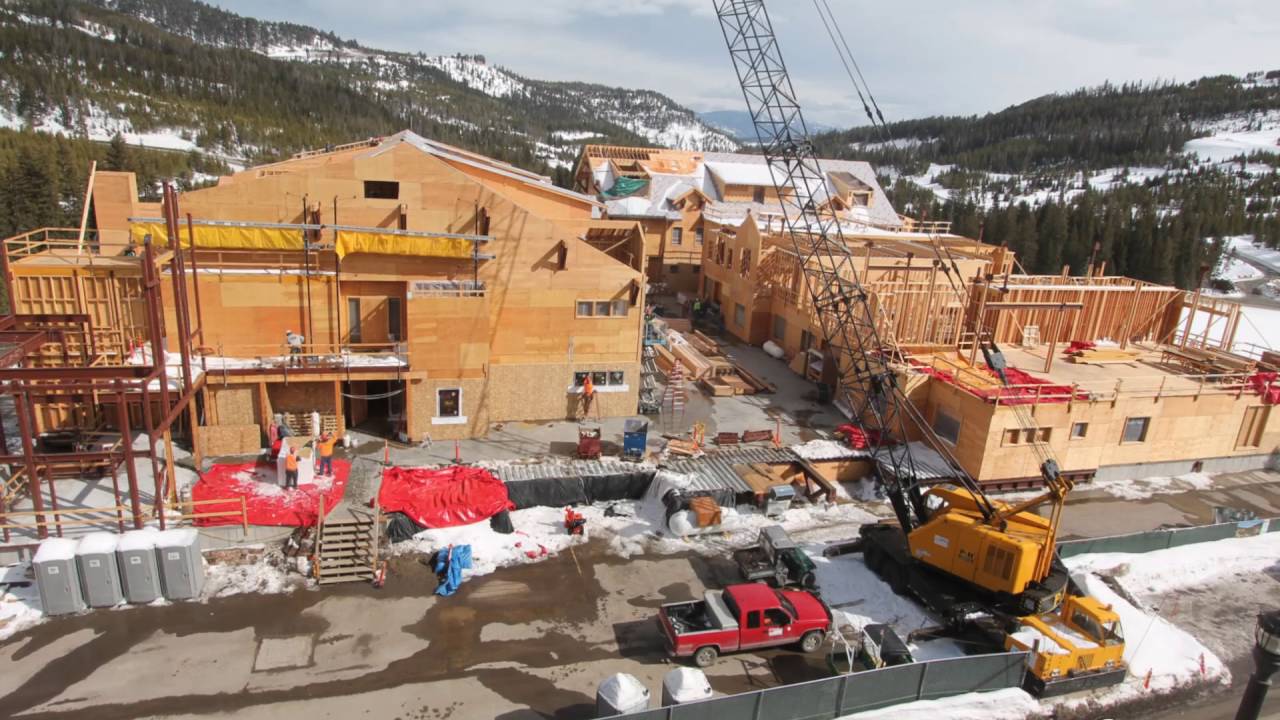 Yellowstone Club Village Lakeside Timelapse - YouTube