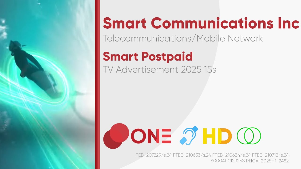 Smart Postpaid TV Ad 2025 15s (Philippines) [CC/HD/ST] - YouTube