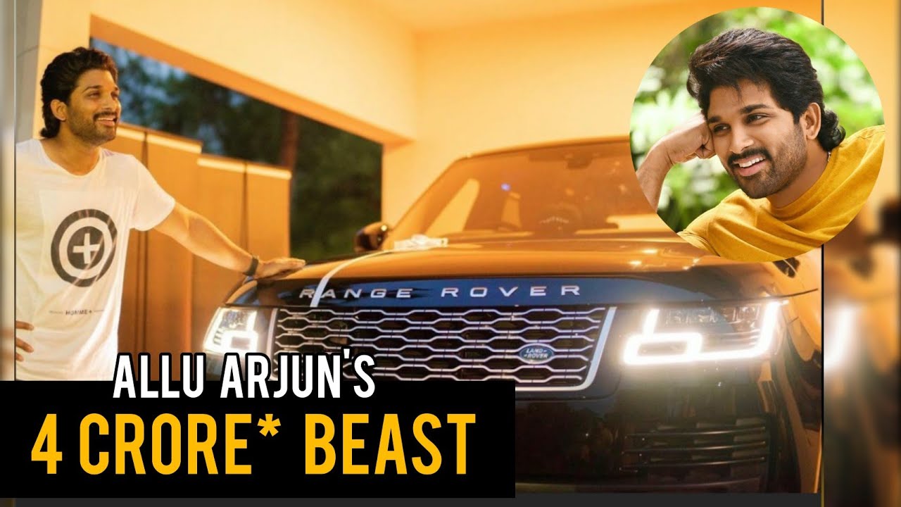 Allu Arjun's *CUSTOMISED Range Rover Vogue* (On-road Price, Top speed ...