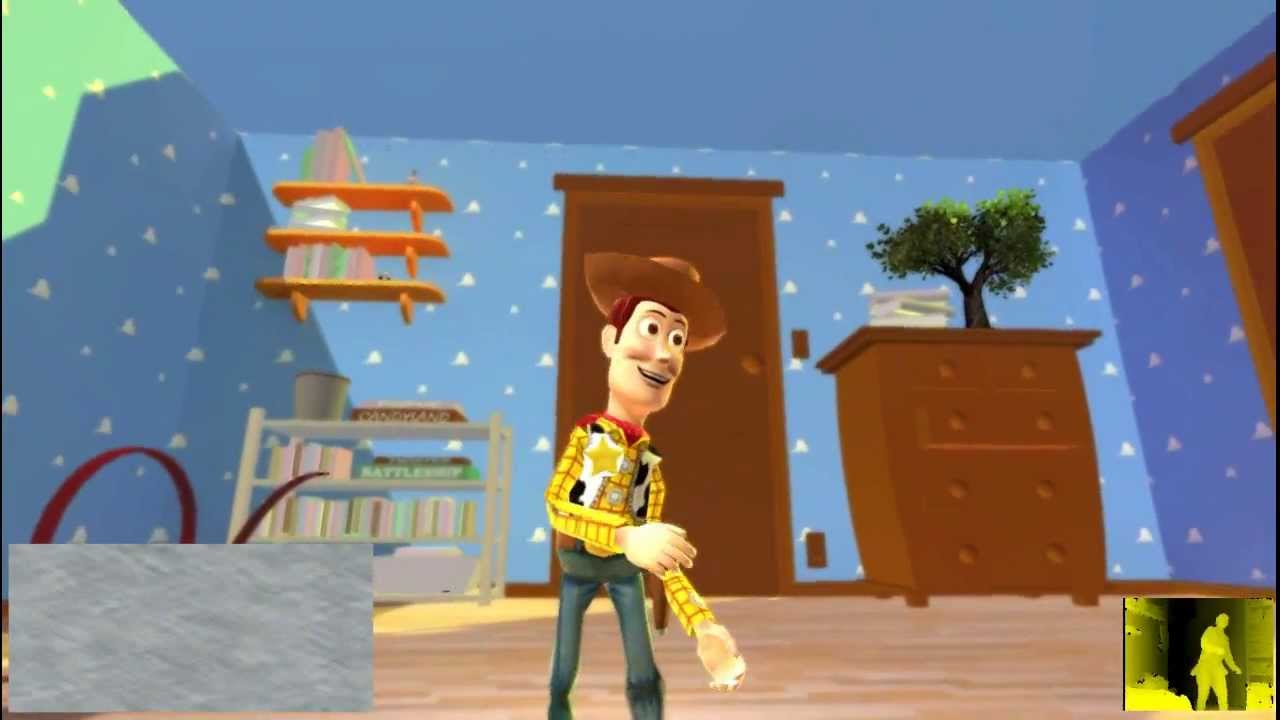 Toy Story - Unity and Kinect - YouTube