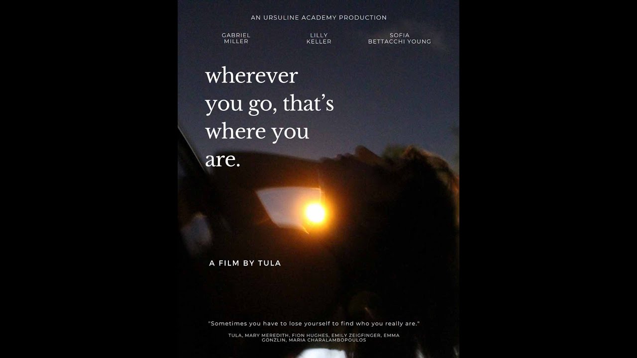 "wherever you go, that's where you are." - YouTube