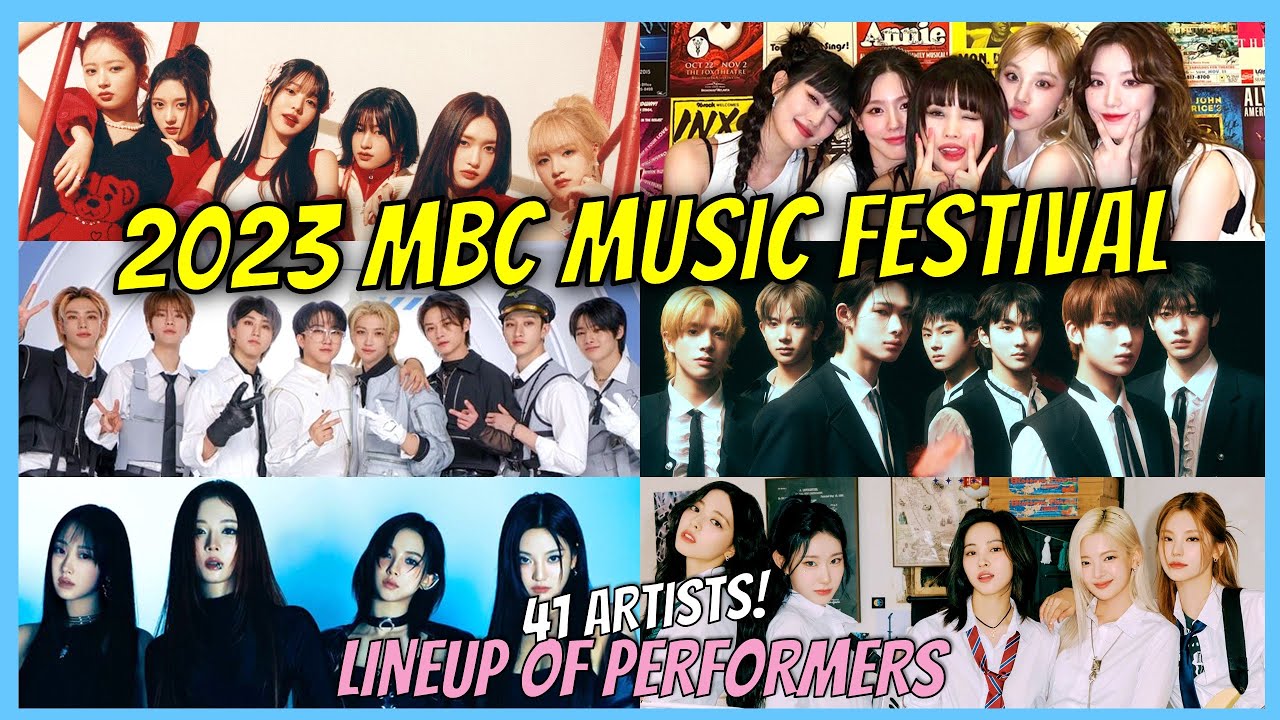 2023 MBC Music Festival Lineup of Performers - YouTube