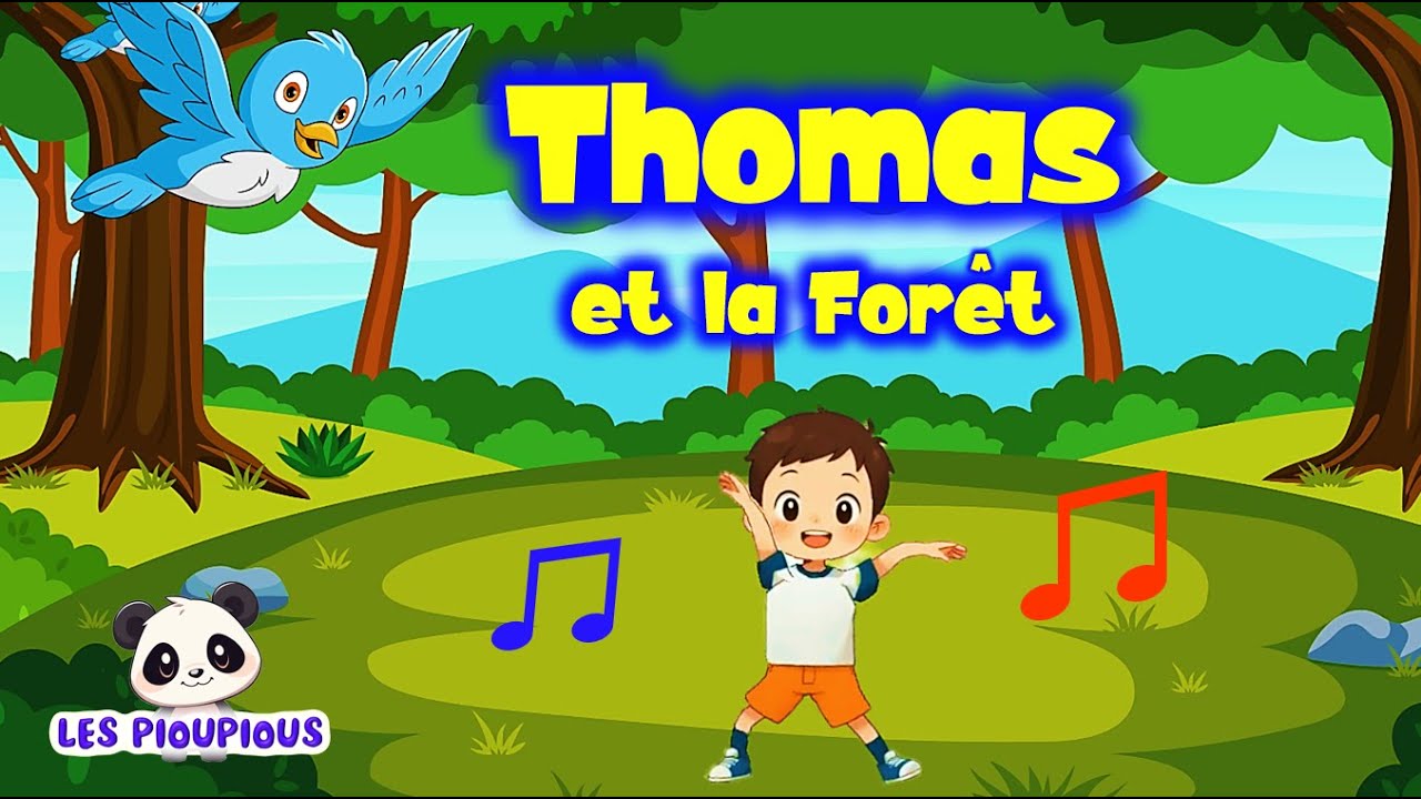 🌳 Thomas et la Forêt 🎶 Chanson pour enfants – Comptine personnalisée ...