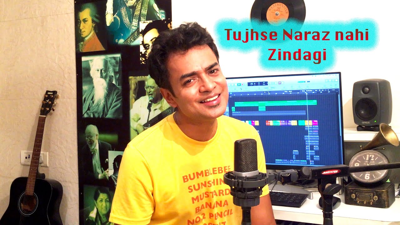 Tujhse Naraz Nahi Zindegi | Debojit Saha | Unplugged | R D Burman ...