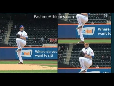MATT HARVEY Pitching Mechanics Analysis Slow Motion Baseball ...