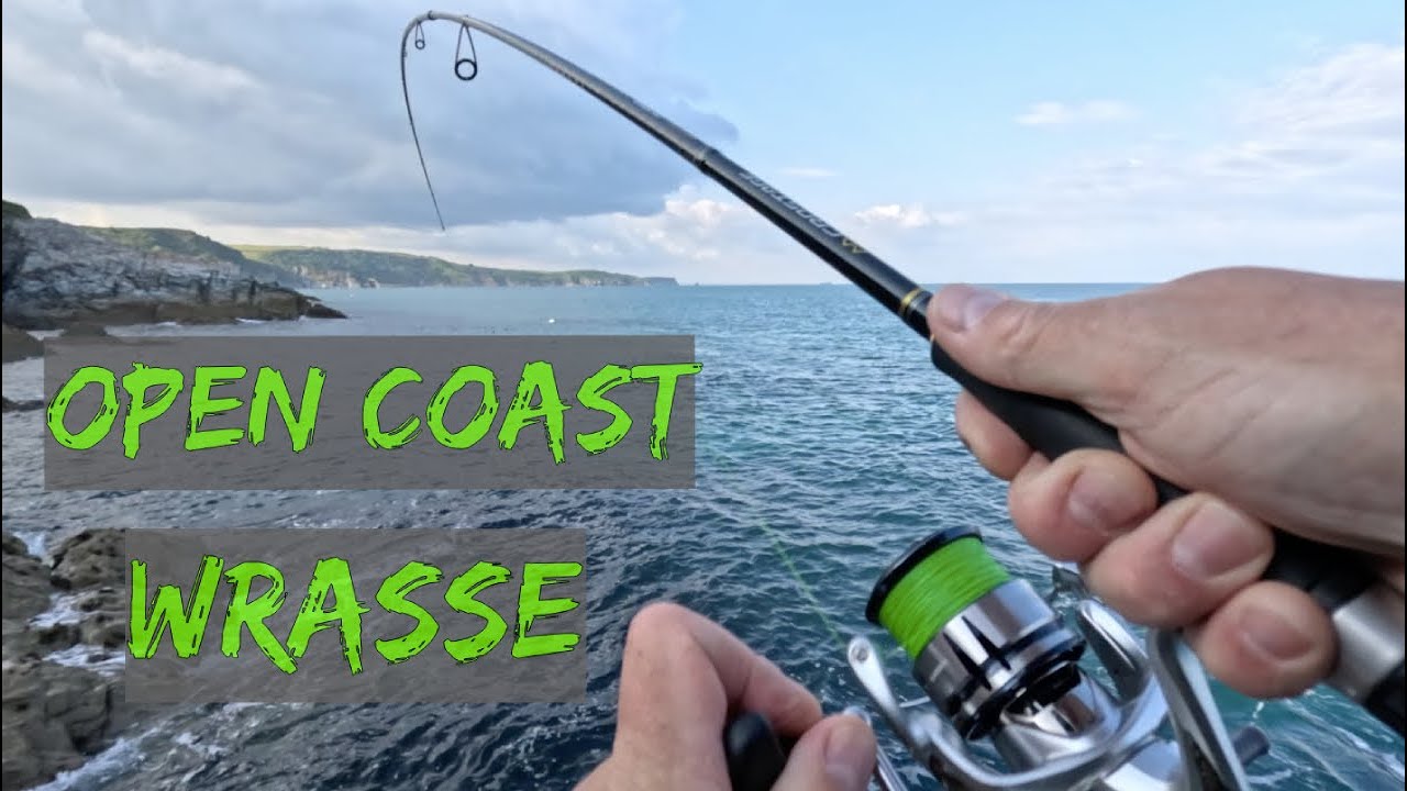 LURE FISHING for WRASSE on the Open Coast - Hard Rock Fishing - HRF ...
