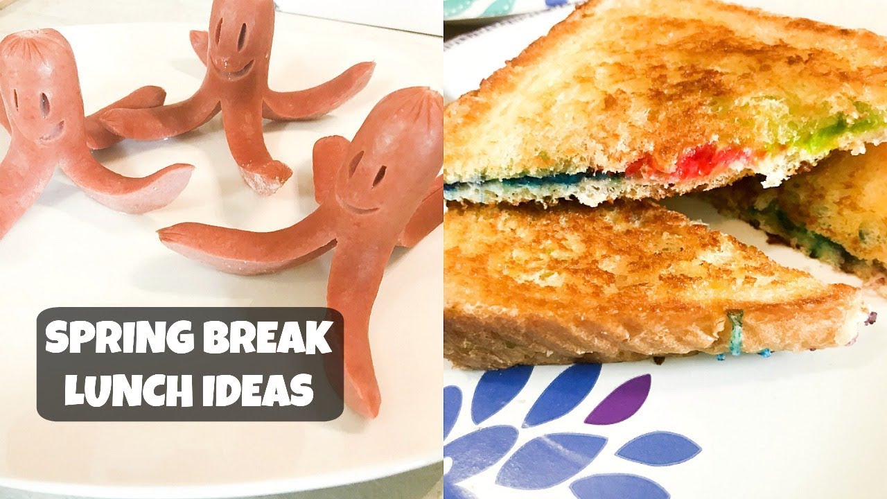 Fun Spring Break Lunch Ideas - YouTube