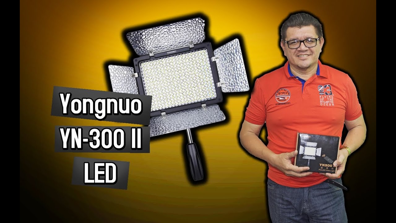 Yongnuo YN-300 II LED #RetiradaNoLocalSP - YouTube
