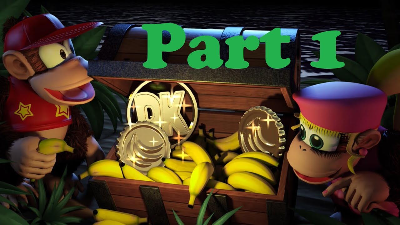 "DKC 2-Diddy's Kong Quest" (SNES) |Two PLayers Team| (KonaGengar y G ...