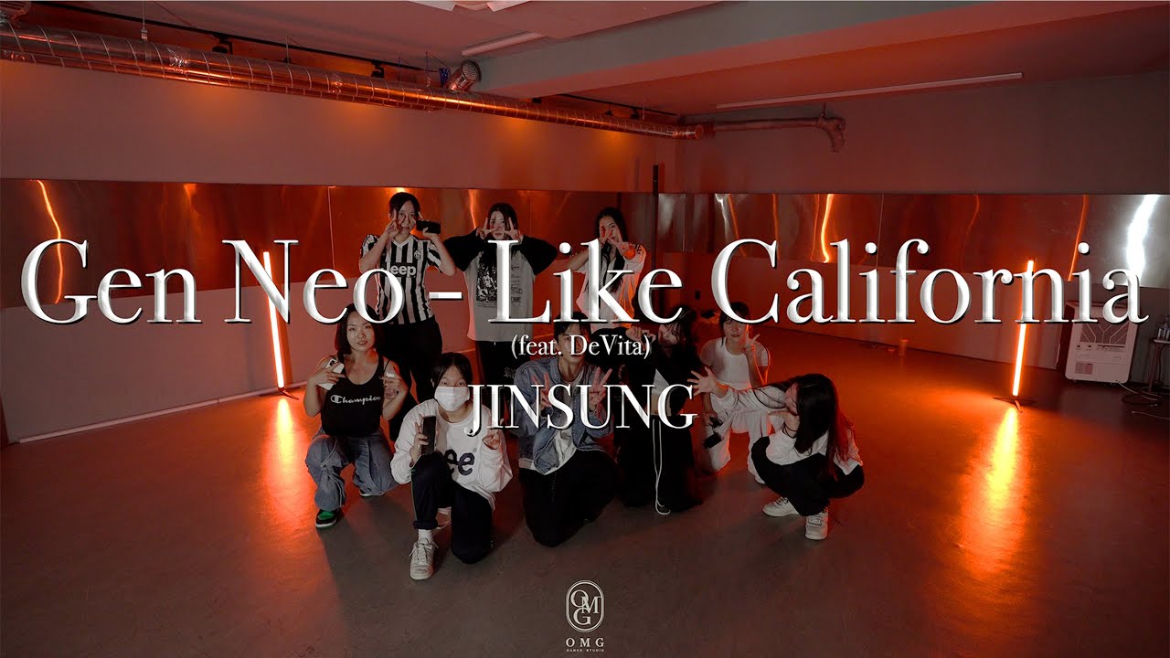 JINSUNG Choreography / Gen Neo - Like California (feat. DeVita) - YouTube