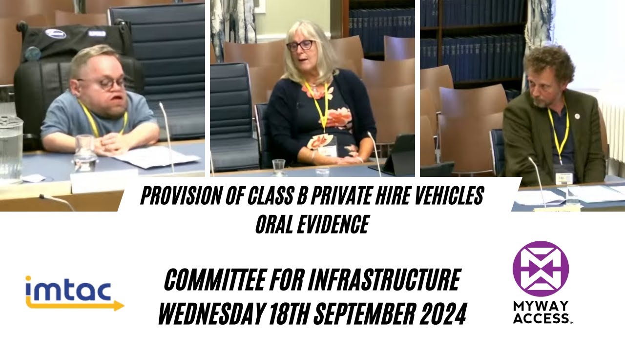 IMTAC briefing about taxis to the Committee of Infrastructure - 18th ...